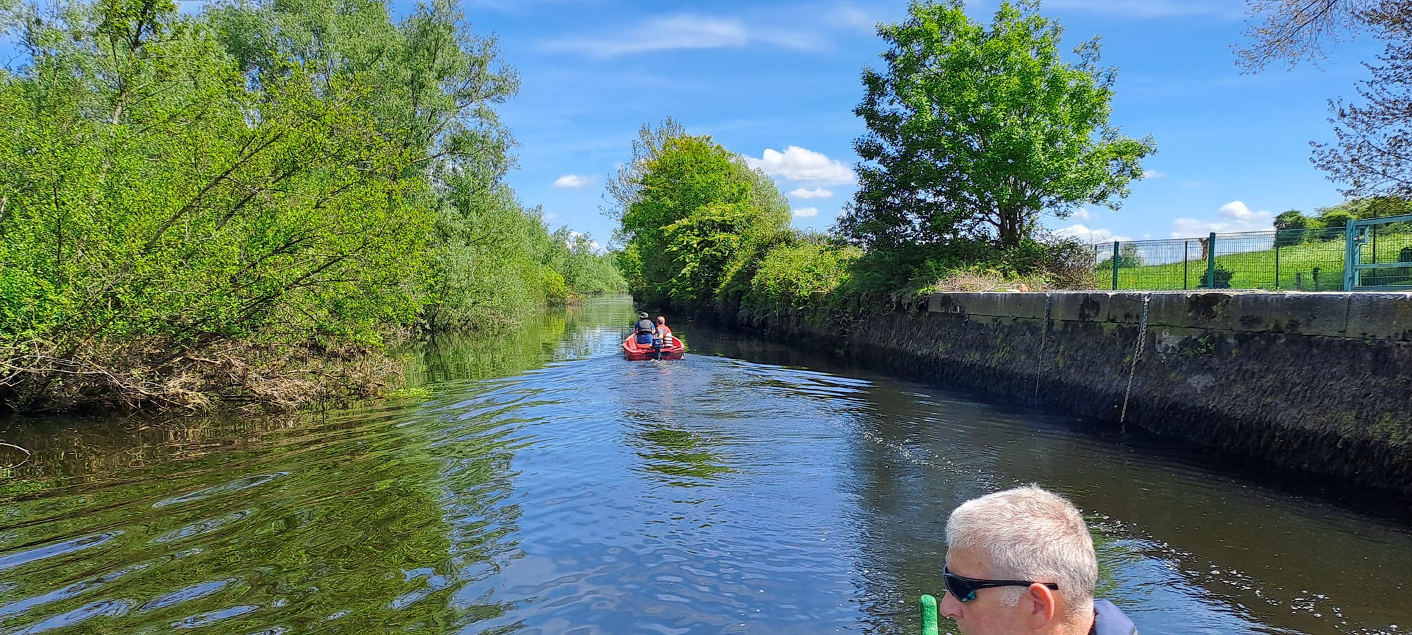 Carrick to Cheekpoint by traditional punt -Mayday Mile 2023 - Tides & Tales